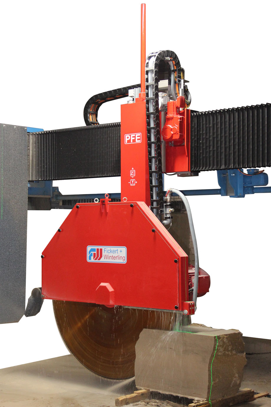 Heavy bridge saw PFE 200 - Fickert + Winterling